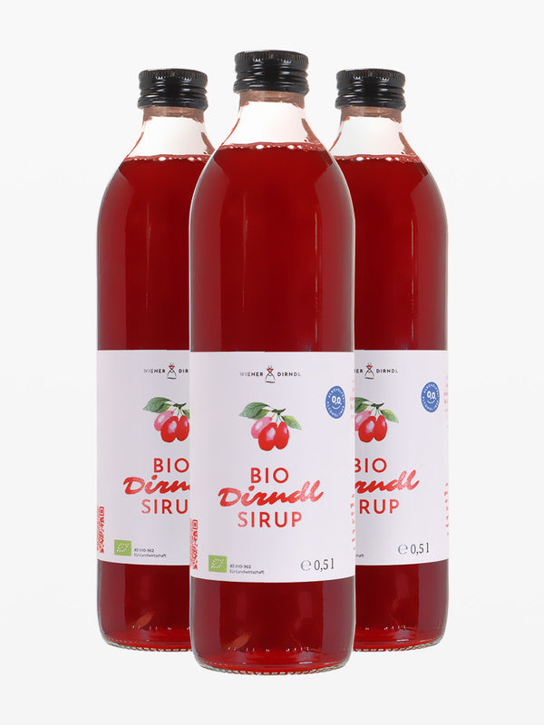 Wiener Dirndl Bio Dirndl Sirup 0,5l 3er-Pack